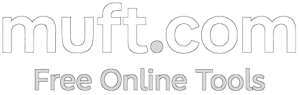 Free Online Tools – Word Counter & More | Muft.com